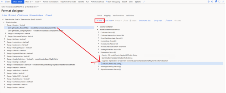 D365 F&O: Electronic Reporting (ER) - BASOFA