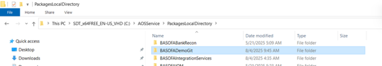 Manage X++ code using GIT for Dynamics 365 F&O implementations - BASOFA